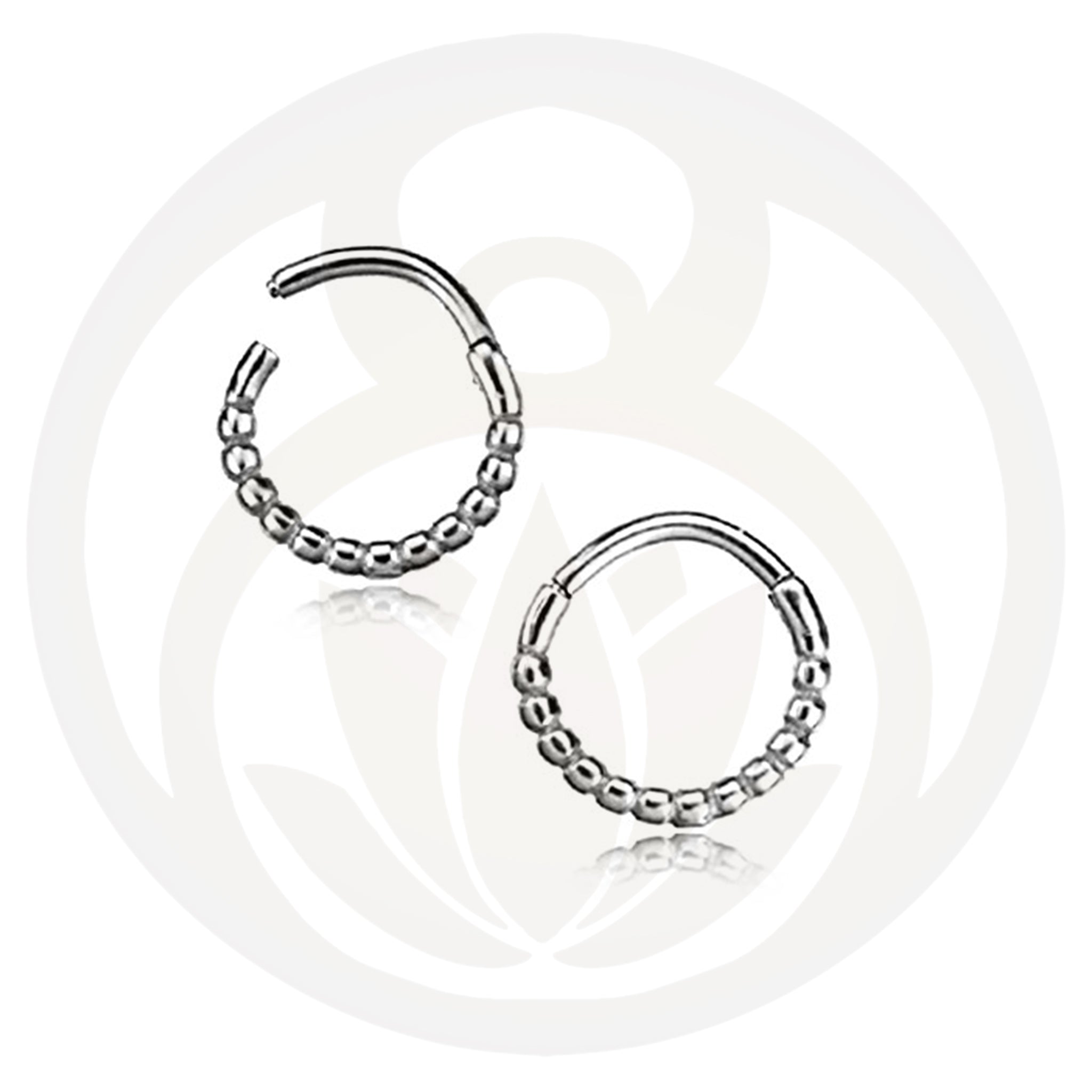 Septum Clicker Thorkell Silver – Urban Boho Craft